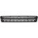 Platinum Tools 48-Port 2U 19" Unshielded Unloaded Patch Panel 643-48U
