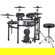 Roland TD-27KV Generation 2 V-Drums Electronic Drum Set with Throne, 3pk Sticks TD-27KV2-S-K
