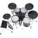 Roland VAD706 V-Drums Acoustic Design 706 Drum Kit, Gloss Ebony VAD706-GE