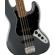 Squier Affinity Jazz Bass Guitar, Laurel Fingerboard, Charcoal Frost ...