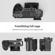SmallRig Full Camera Cage with Silicone Handgrip for Sony A6400/A6300 ...