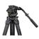 Vinten Vision 100 Fluid Head with flowtech 100 CF Tripod, Mid-Level ...