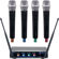 VocoPro Digital-Quad-H 4-Ch UHF Wireless Handheld Mic System, 902 to ...