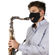 Gator Cases Wind Instrument Face Mask, Medium GBOM-MEDIUMBK - Adorama