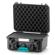 HPRC 2300CUB Resin Hard Case with Cubed Foam, Black with Blue Handle ...
