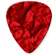 Dunlop Celluloid Guitar Picks, Medium, Red Pearloid, 72-Pack 483R09MD