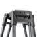 Libec QD-10M 3-Section Heavy-Duty Aluminum Tripod Legs with QH1 Fluid Head and BR-6B Mid-Level ...