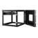 StarTech 8U 22" Depth Hinged Open Frame Wall Mount Server Rack RK819WALLOH