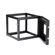 StarTech 8U 22" Depth Hinged Open Frame Wall Mount Server Rack RK819WALLOH