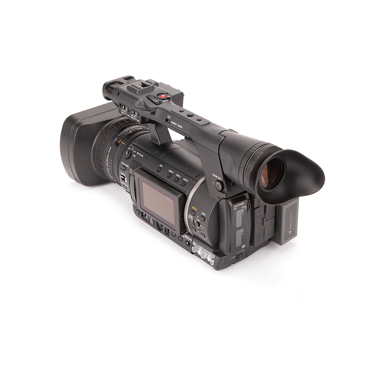 Panasonic AG-AC130 (32 GB) High Definition AVC, AVCHD Camcorder for ...