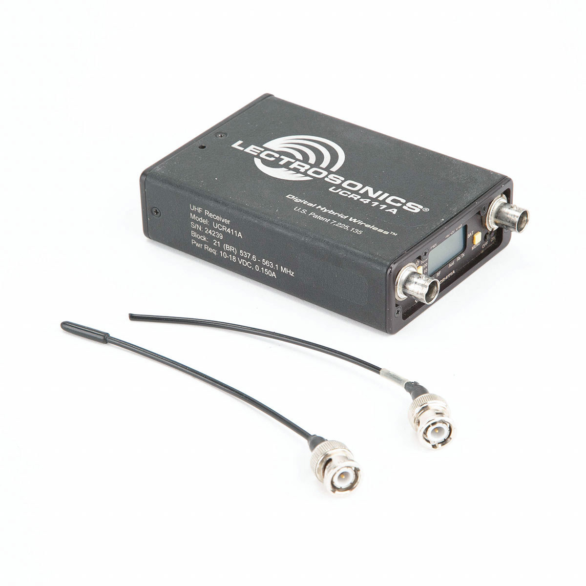 Lectrosonics 400 Series UCR411A Digital Hybrid Wireless Receiver Blk 21 ...
