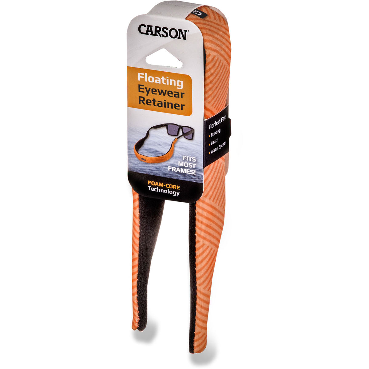 Carson Floating Eyewear Retainer with Foam-Core Technology Coral #FA-10 ...