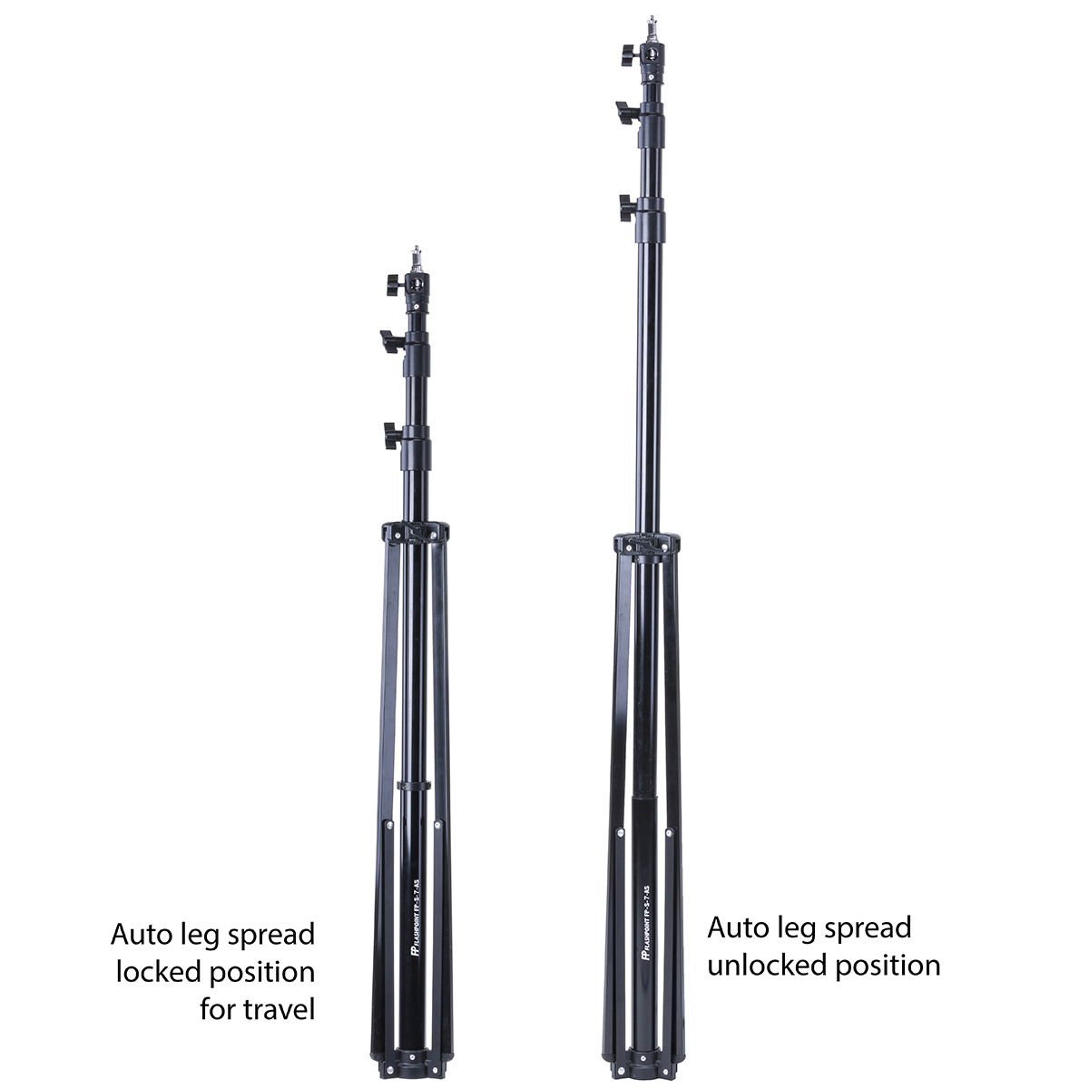 Flashpoint FPS7AS Three Section Light Stands for sale online | eBay