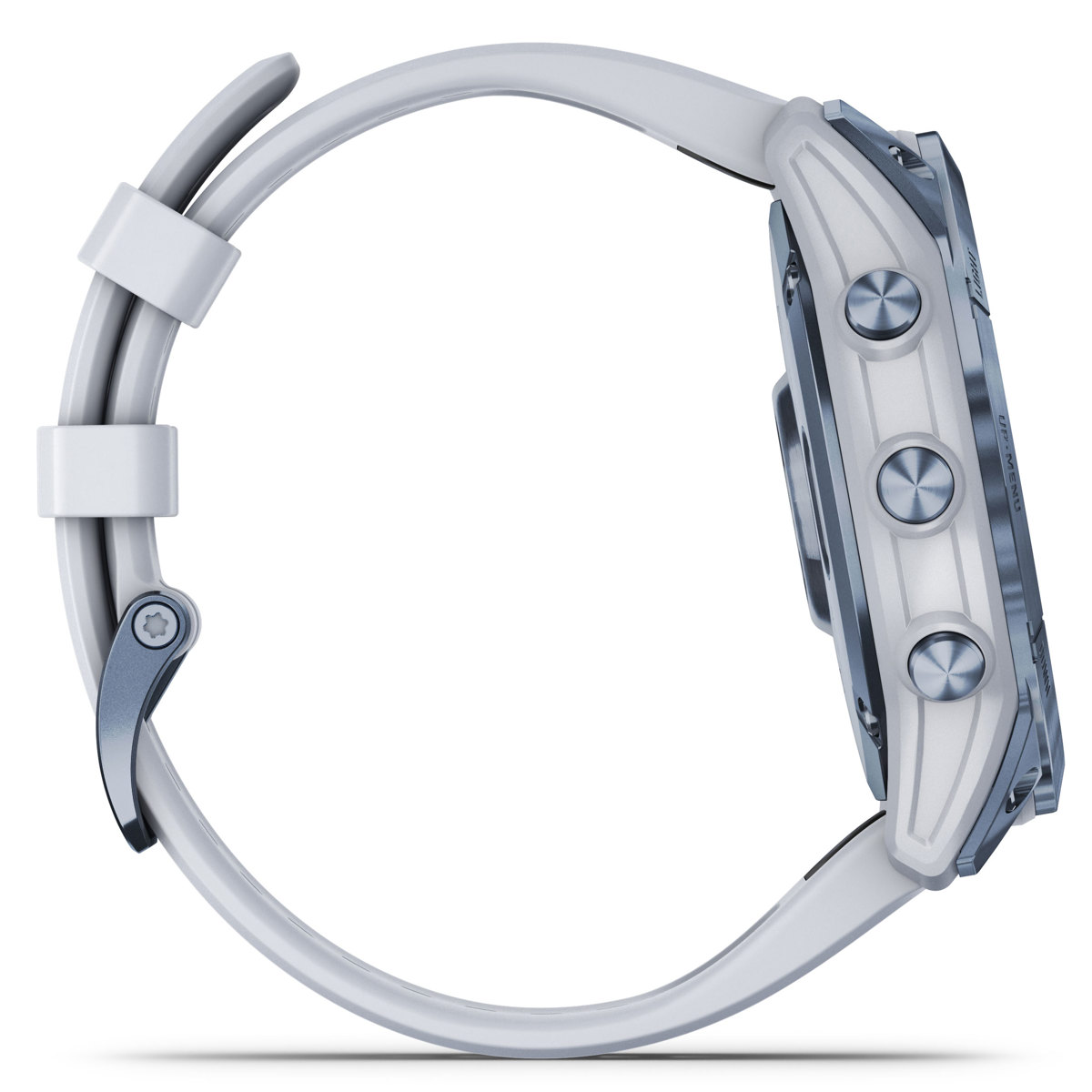 Garmin fēnix 7X Sapphire Solar GPS Watch - Mineral Blue/Whitestone for ...