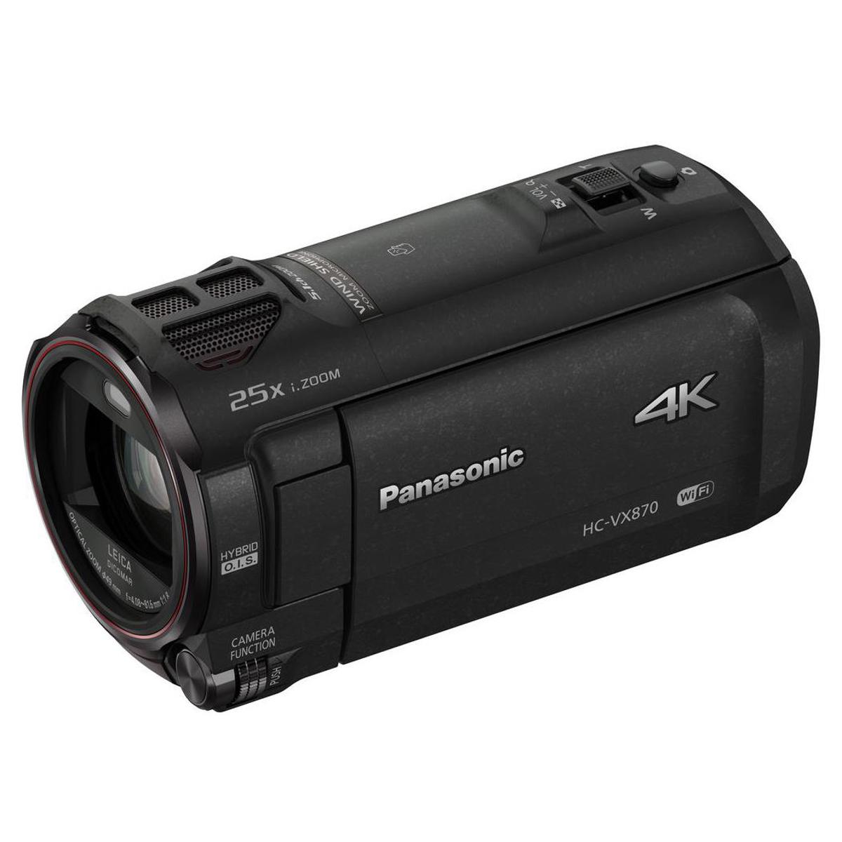 Panasonic HC-VX870K 4K Ultra HD Camcorder - Black for sale online | eBay
