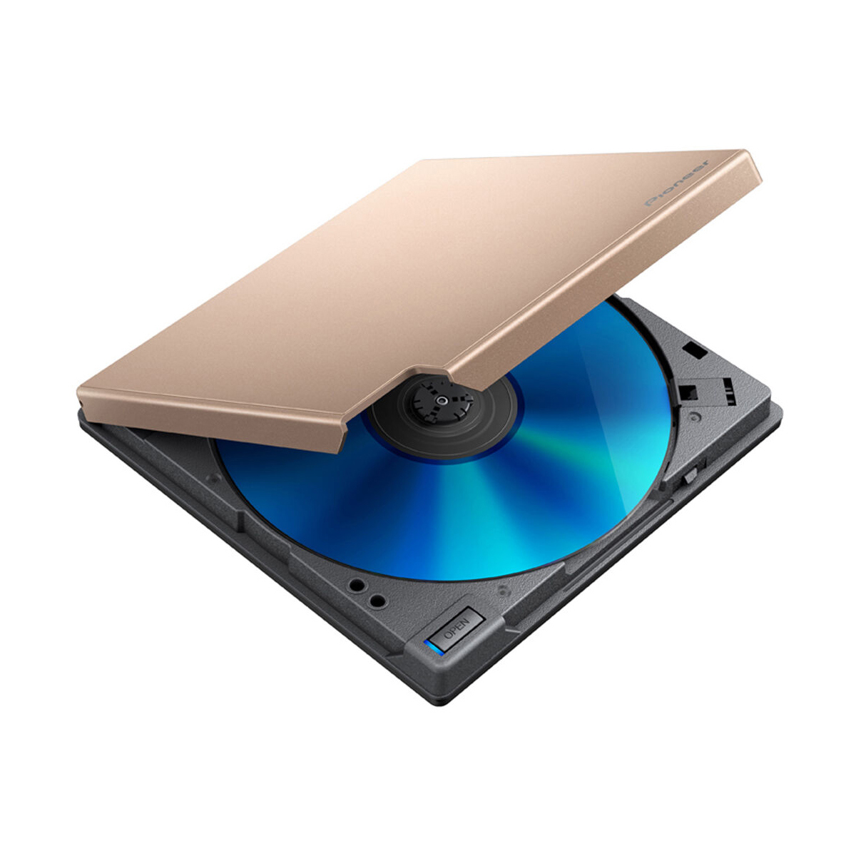 Pioneer BDR-XD08G Slim Portable Slim BD/DVD/CD Writer - Sunset Gold for ...
