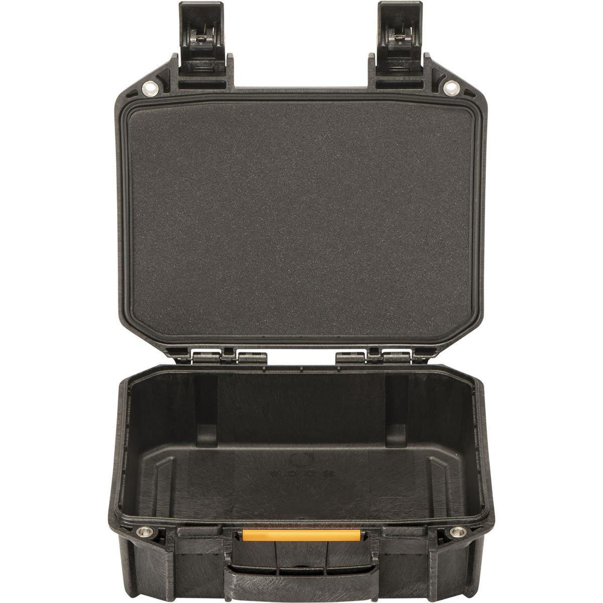 Pelican Vault V100 Small Case with Lid Foam and Dividers, Black #VCV100 ...