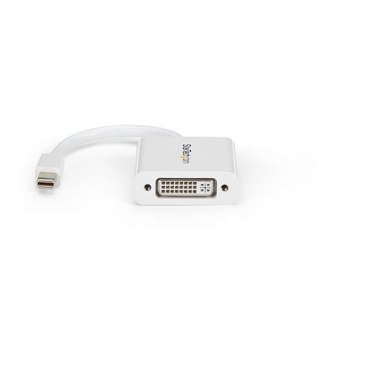 StarTech Male Mini DisplayPort to Female DVI Video Adapter, White # ...